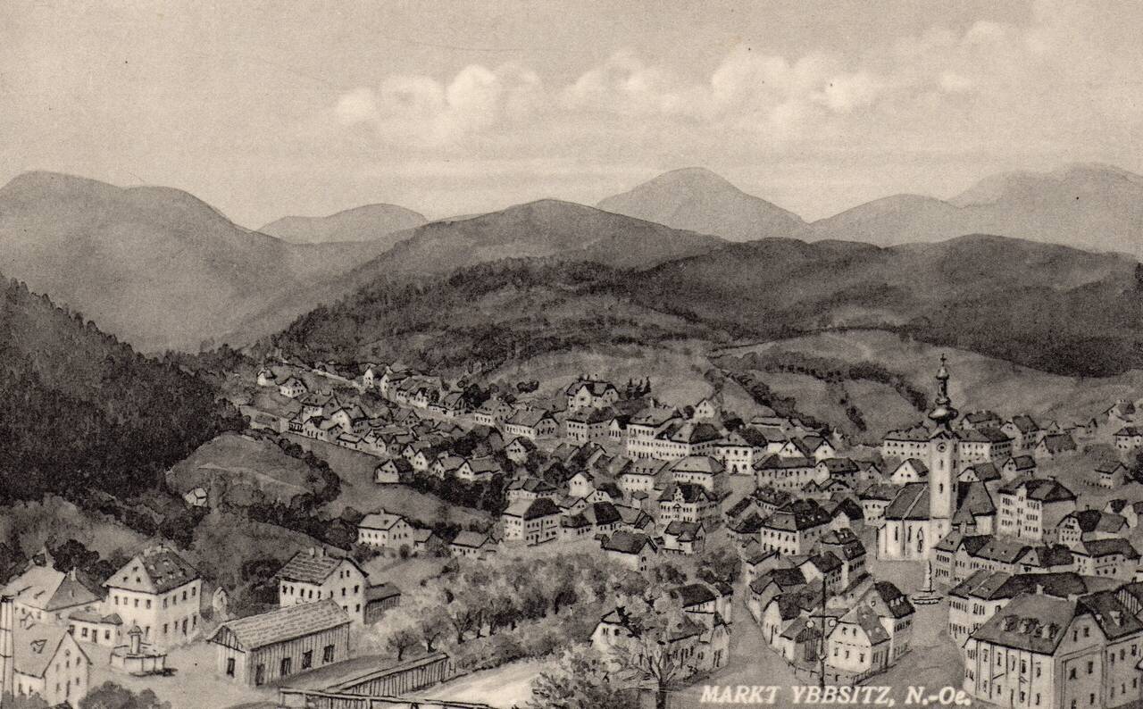 der Markt Ybbsitz